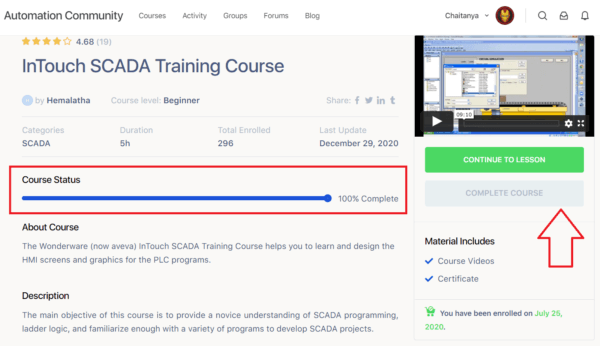 Join PLC and SCADA Courses - Get Free Certificate